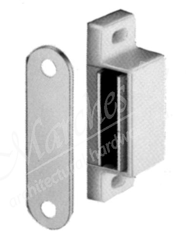 Magnetic Catch Fixed Whi 3-4kg - Magnetic catches - Locking and ...