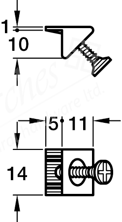 Rear Panel Connector White Plastic - Rear Panel Connectors - Connecting ...