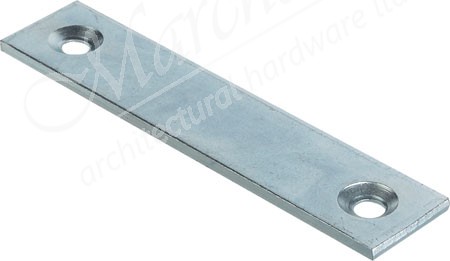 Connecting plate, 50-70 mm length - Straight connecting plates - Screws ...