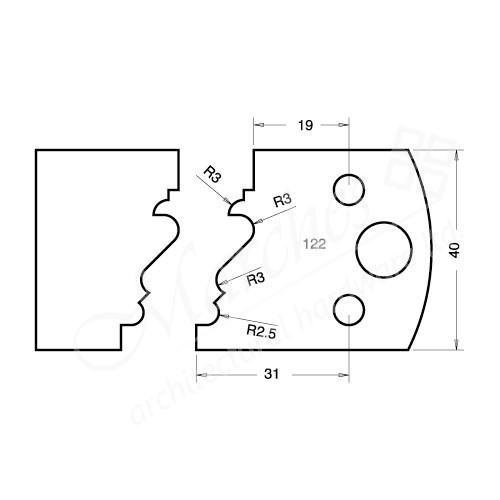 Trend No.122 Limitor for Product 26122K - 38mm Replacement Limitors ...