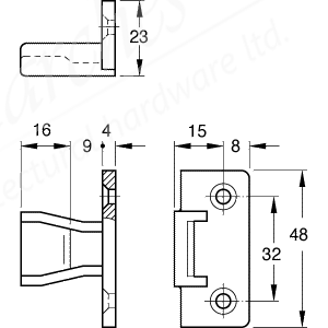 Keku push-in fittings, panel component AS - Partition connecting ...