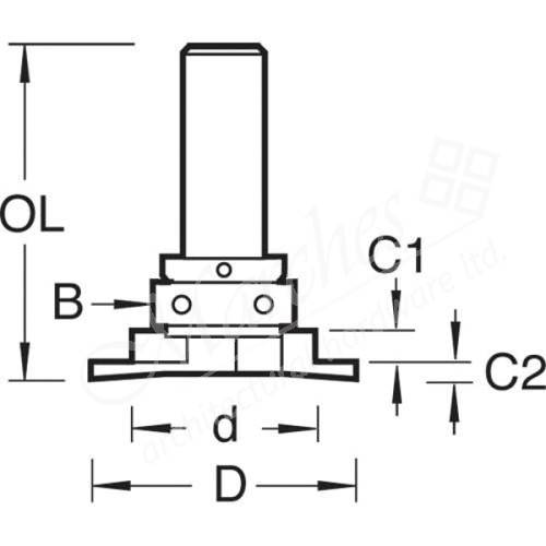 C206 - Trend Aquamac 63 Recessor - Craft Range - Weatherseal ...