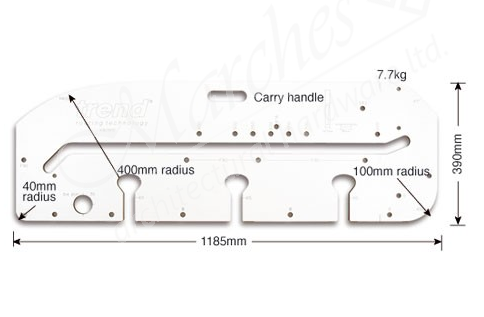 KWJ900 - Kitchen Worktop Jig 900mm - Routing Jigs - Trend Products ...