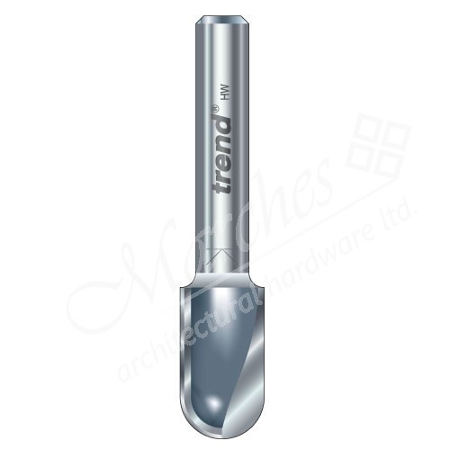 12/6X1/4TC - Trend 6.3mm Radius Cutter - Professional - Radius, Cove ...