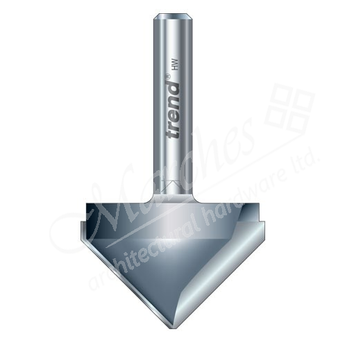 11/3X1/4TC - Chamfer V groove cutter 45 degrees - Chamfer, 'V' Groove ...
