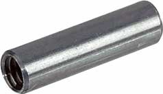 Press-fit sleeve, M4 internal thread, for ø 5 mm holes - Dowels ...