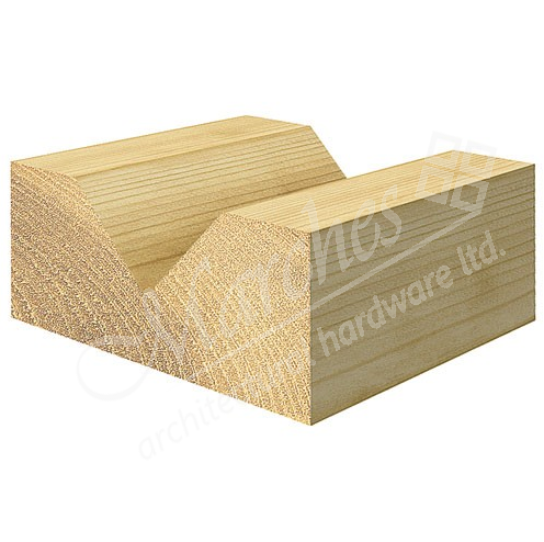 C044X1/4TC - Chamfer V groove cutter angle 45 degrees - Chamfer Cutters ...