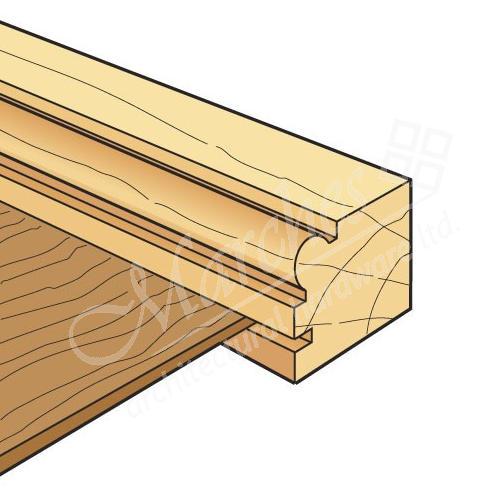 C130X1/4TC - Corner bead 4.8mm radius - Beads, Corner Moulds & Ogee ...