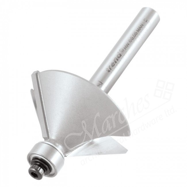 46/37 Guided 45° Chamfer Cutter ¼" - Chamfer Cutters - CraftPro Router ...