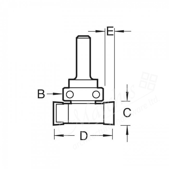 C220 Intumescent Cutter 15 x 24mm ¼" - Weatherseal & Intumescent ...