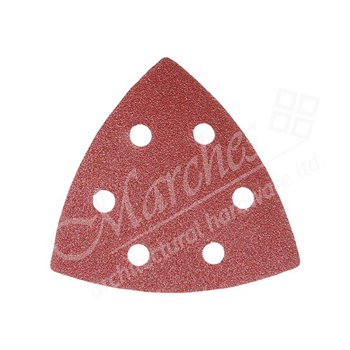 95 x 95mm Multi-Tool Delta Sanding Pads 80/120/180 Grits (Mixed Pack 5 ...