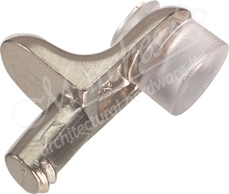 Glass shelf supports, plug in, for ø 5 mm hole, with twin grooves ...