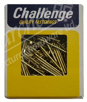 30x1.6 Brass Panel Pins 500g - Nails & Pins - Screws & Fixings ...