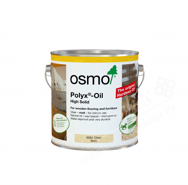 OSMO Polyx-Oil Clear Matt (3062) 2.5L - Oils - Doors, Windows & Beams - Interior Finishes ...