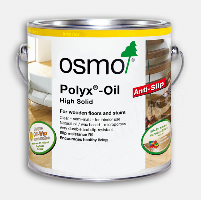 Osmo Polyx Oil Anti - Slip - Clear Satin R11 (3089) 2.5L - Woodstains ...