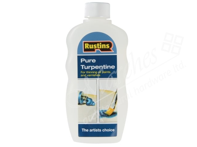 Rustins Pure Turpentine 300ml - Cleaning Products - Safety, Cleaning ...