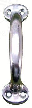 6" Tubular Pull Handle - Bright Zinc Plated - Marches Architectural ...