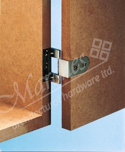 Angle Hinge B Np Pol 40mm - Exposed axle hinges - Ironmongery Hinges ...