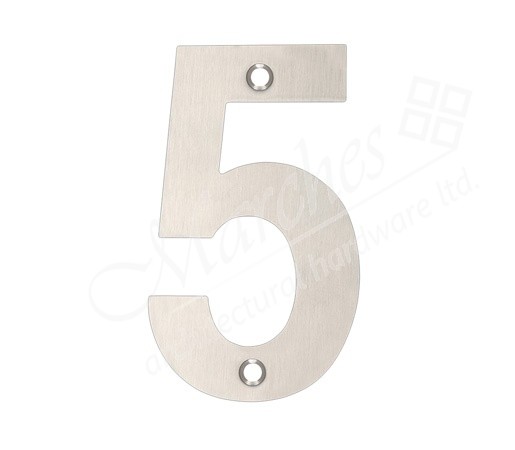4" Numerals - Grade 304 Stainless Steel - Various Numbers - Numerals ...