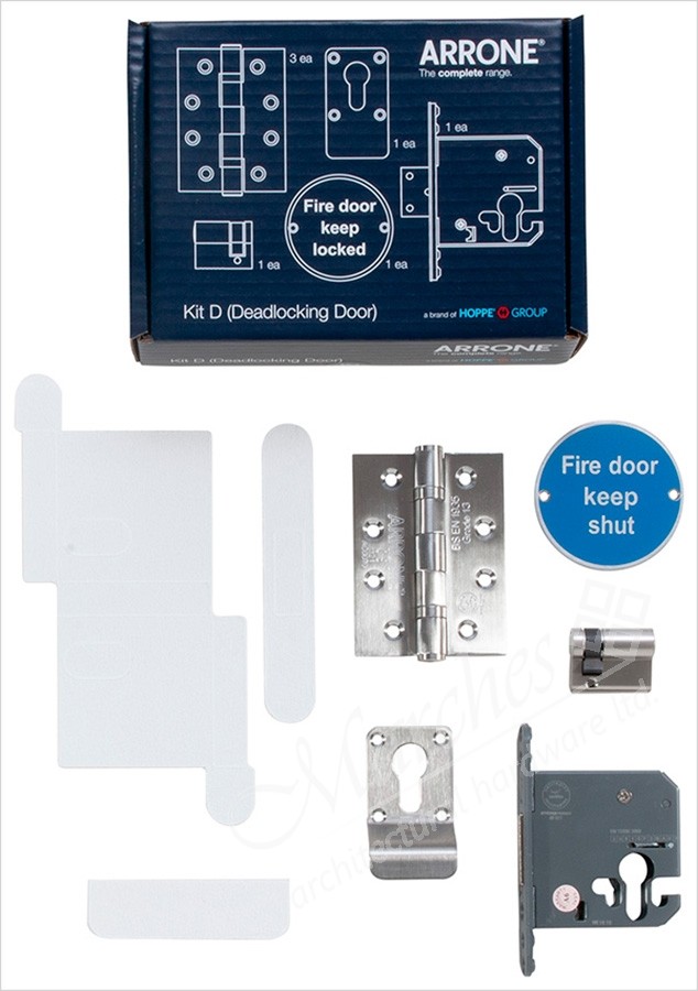 Fire Door Kit - SSS - Corridor; Locking - Door Furniture - Marches ...