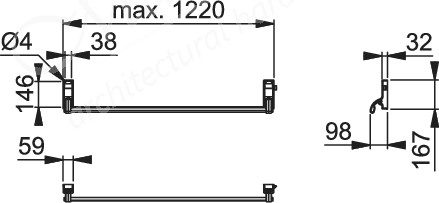 push pad door release