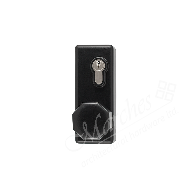 Outside Access Device With Knob - Black - Panic Hardware - Exit ...