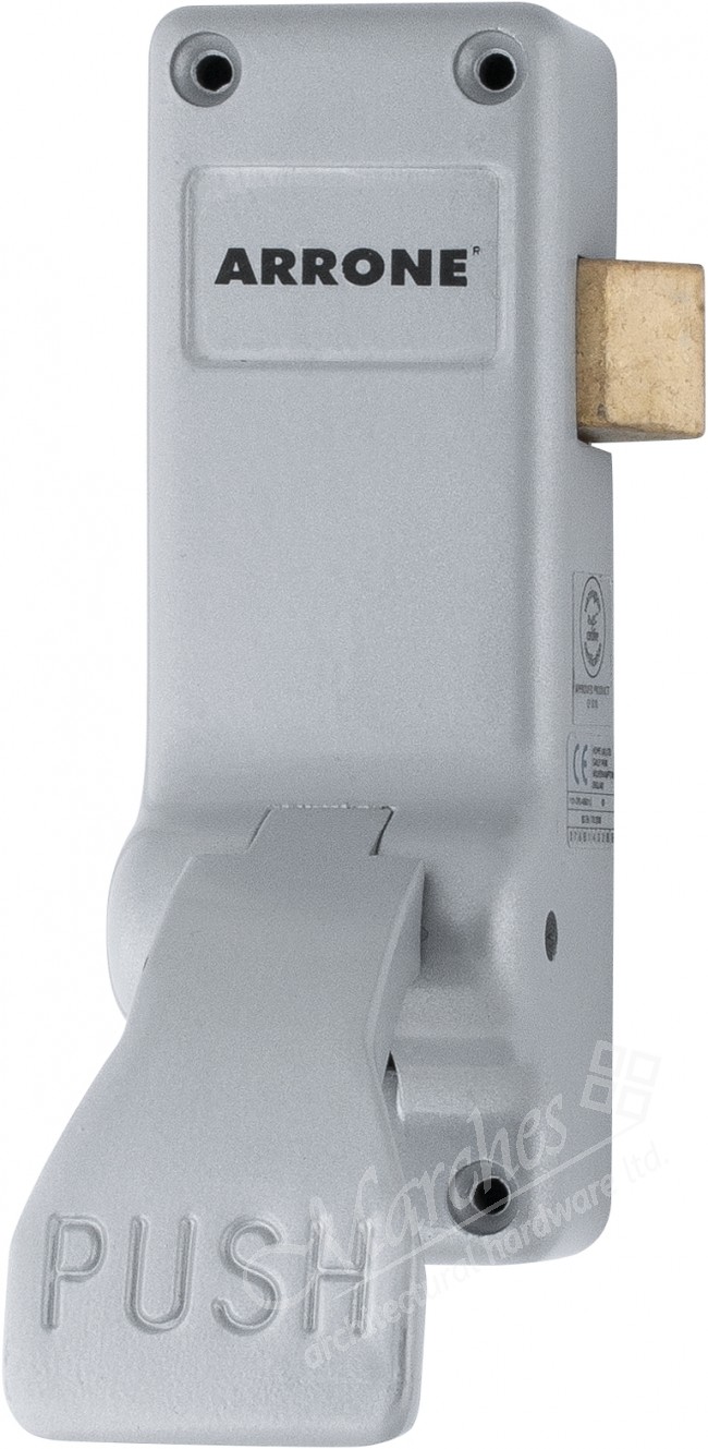 Push Pad Panic Latch - Silver - Panic Hardware - Exit Hardware & Signs ...