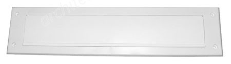 Exitex Internal Letterbox With Flap - White - Letter Plates & Tidies ...