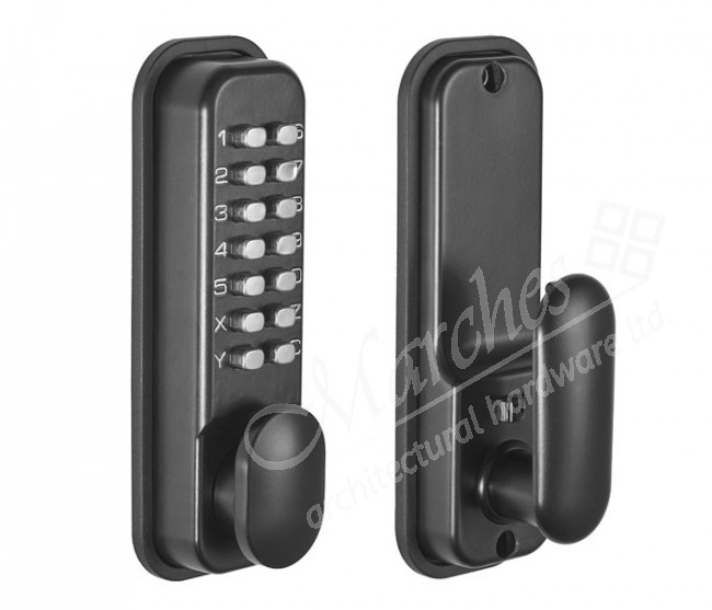 Digital Lock With Hold Back - Black - Digital Locks - Locks & Security ...