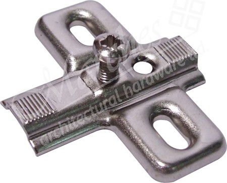 Keyhole cruciform mounting plate - Mounting plates: Slide on ...