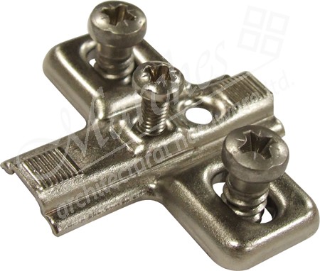 Keyhole cruciform mounting plate - Mounting plates: Slide on ...