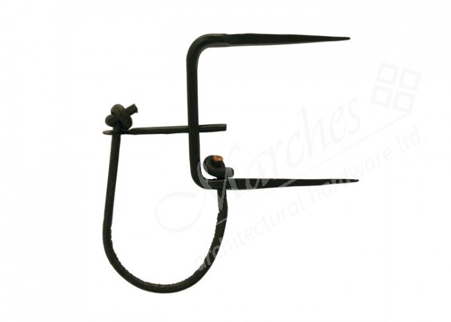 Locking Staple Pin - Black - Thumb Latches - Door Furniture - Marches ...