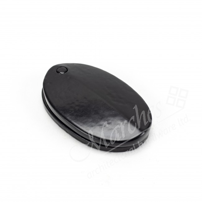 Oval Escutcheon and Cover - Black - Escutcheons - Escutcheons ...