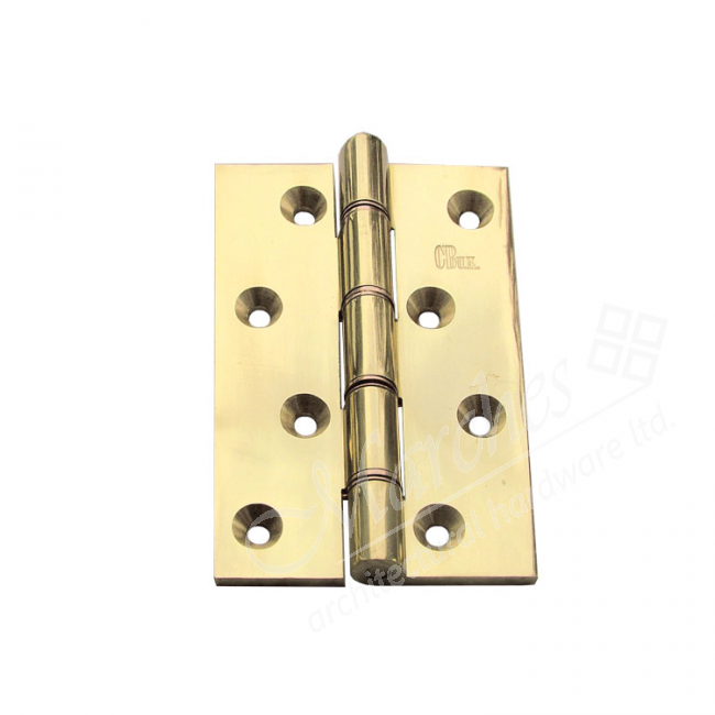 4" DPBW Butt Hinge (pair) - Polished Brass - Butt Hinges - Hinges ...