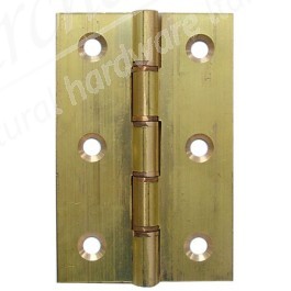 DPBW Brass Butt Hinges (pair) - Brass Self Coloured - Butt Hinges ...