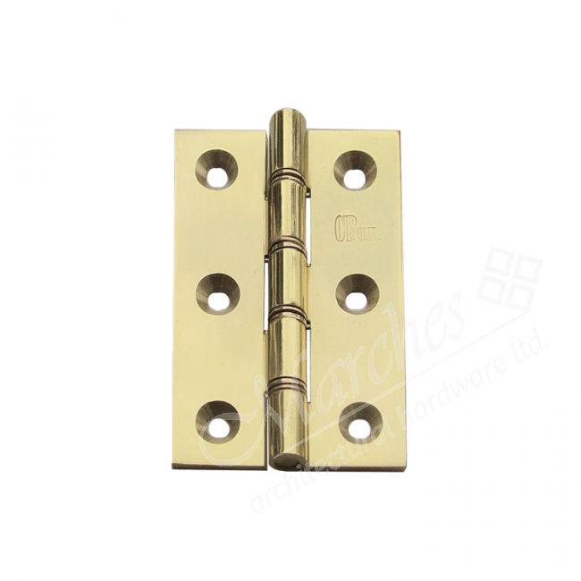 3" DPBW Butt Hinges (pair) - Polished Brass - Hinges - Marches ...