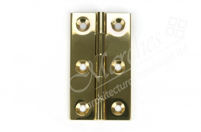 Simonswerk Unwash Butt Hinge 64 x 35mm inc Screws (Pair) - Polished Brass Lacquered - Butt ...