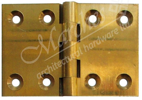 2” Back Flap Hinge (PR) - Self Colour Brass - Backflap / Counter Flap ...