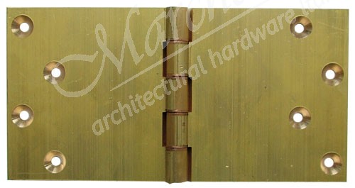4" x 8" Projection Hinges (pair) - Brass Self Coloured - Projection ...