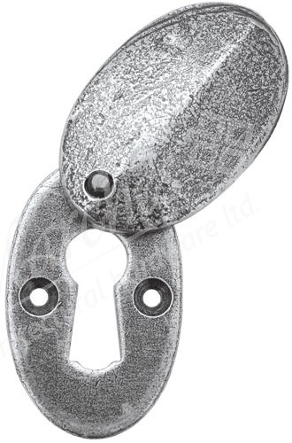 Oval Escutcheon and Cover - Various Finishes - Escutcheons ...