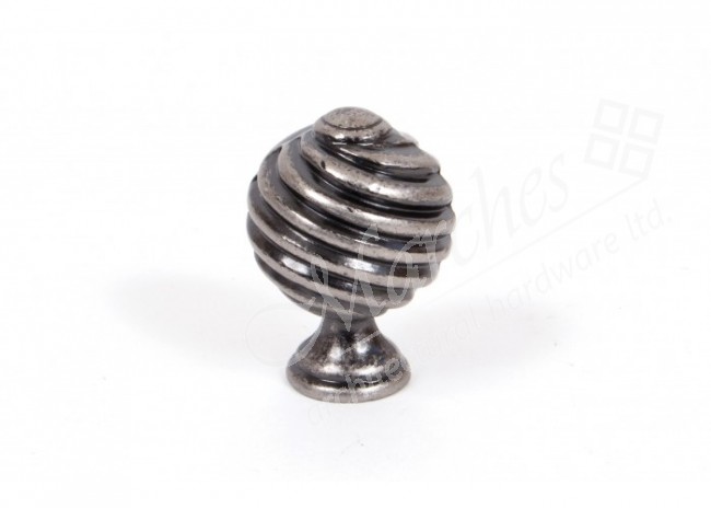 Twist Knob - Pewter - Round Knobs - Cabinet Knobs - Cabinet Fittings ...