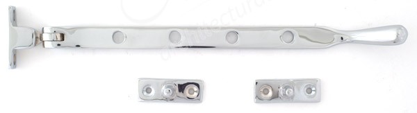 10" Peardrop Casement Window Stay - Polished Chrome - Window Stays ...