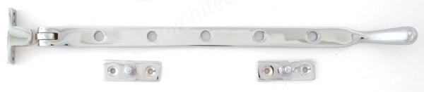 12" Peardrop Casement Window Stay - Polished Chrome - Window Stays ...