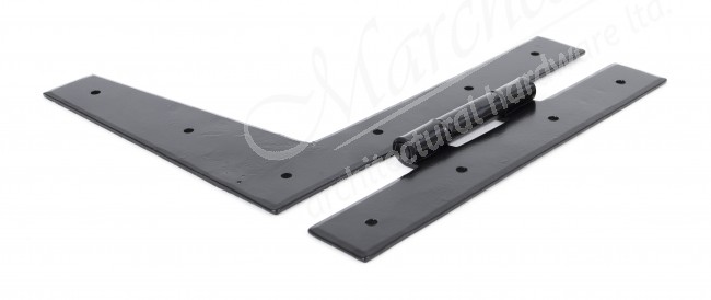 9" Handmade HL Hinge (pair) - Black - H & HL Hinges - Hinges - Marches ...