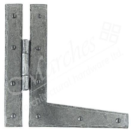 7'' Handmade HL Hinge (pair) - Pewter - H & HL Hinges - Hinges ...