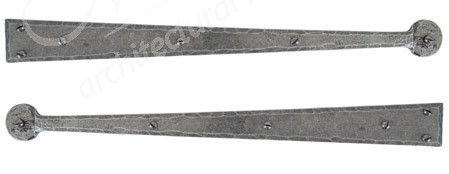 Handmade Hinge Fronts - Pewter - T Hinges & Hinge Fronts - Hinges ...