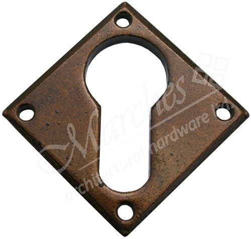 Diamond Euro Escutcheon - Bronze - Escutcheons - Escutcheons ...