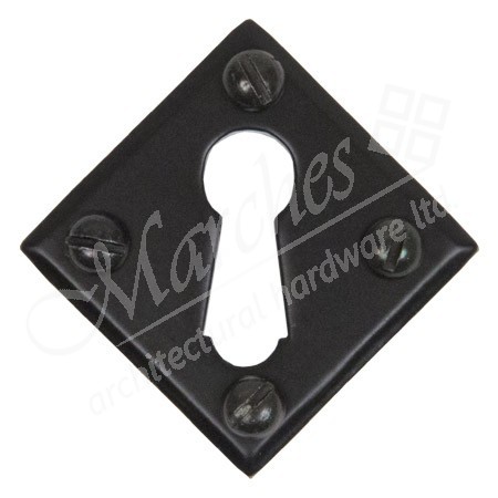 Diamond Standard Escutcheons - Black - Escutcheons - Escutcheons ...