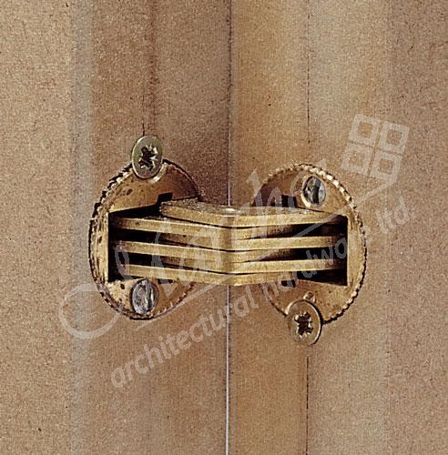 Zysa Hinge 180d Matt Bra 14mm - Soss/Zysa - Ironmongery Hinges ...