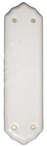 Porcelain Finger Plates - Various Finishes - Ironmongery - Marches ...